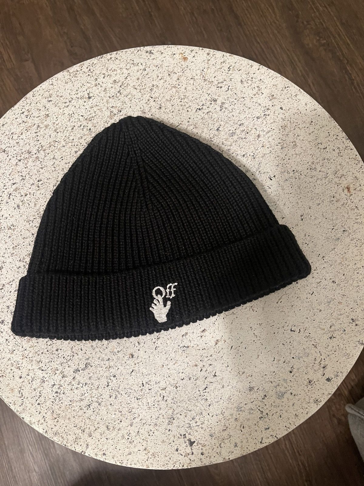 Off-White Off White “Hand Off” Beanie | Grailed