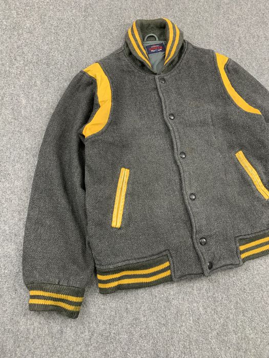 Edwin Vintage Edwin Wool Varsity Jacket | Grailed