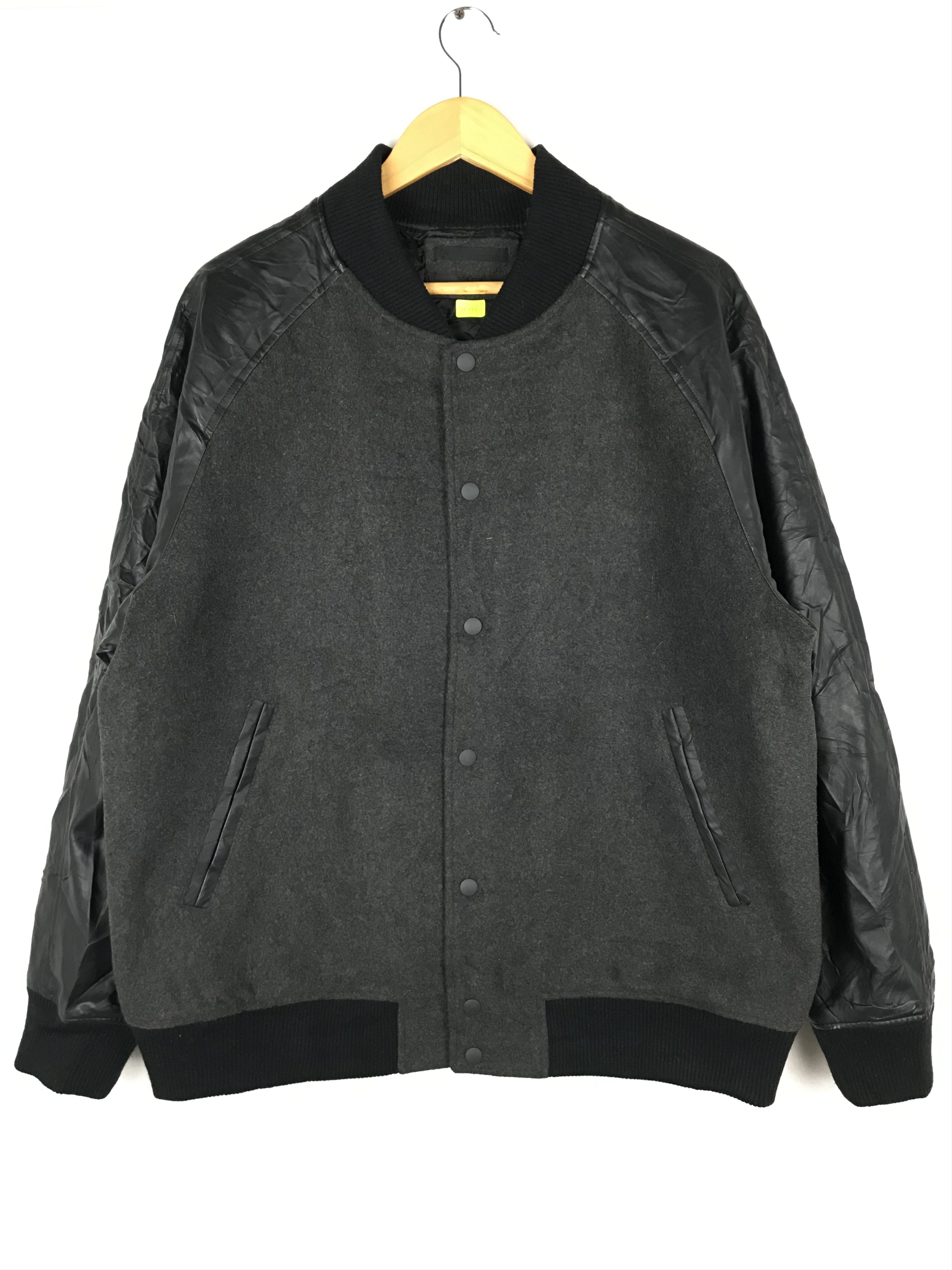 Designer × Uniqlo × Varsity Jacket JK526 Uniqlo Varsity Jacket Wool ...