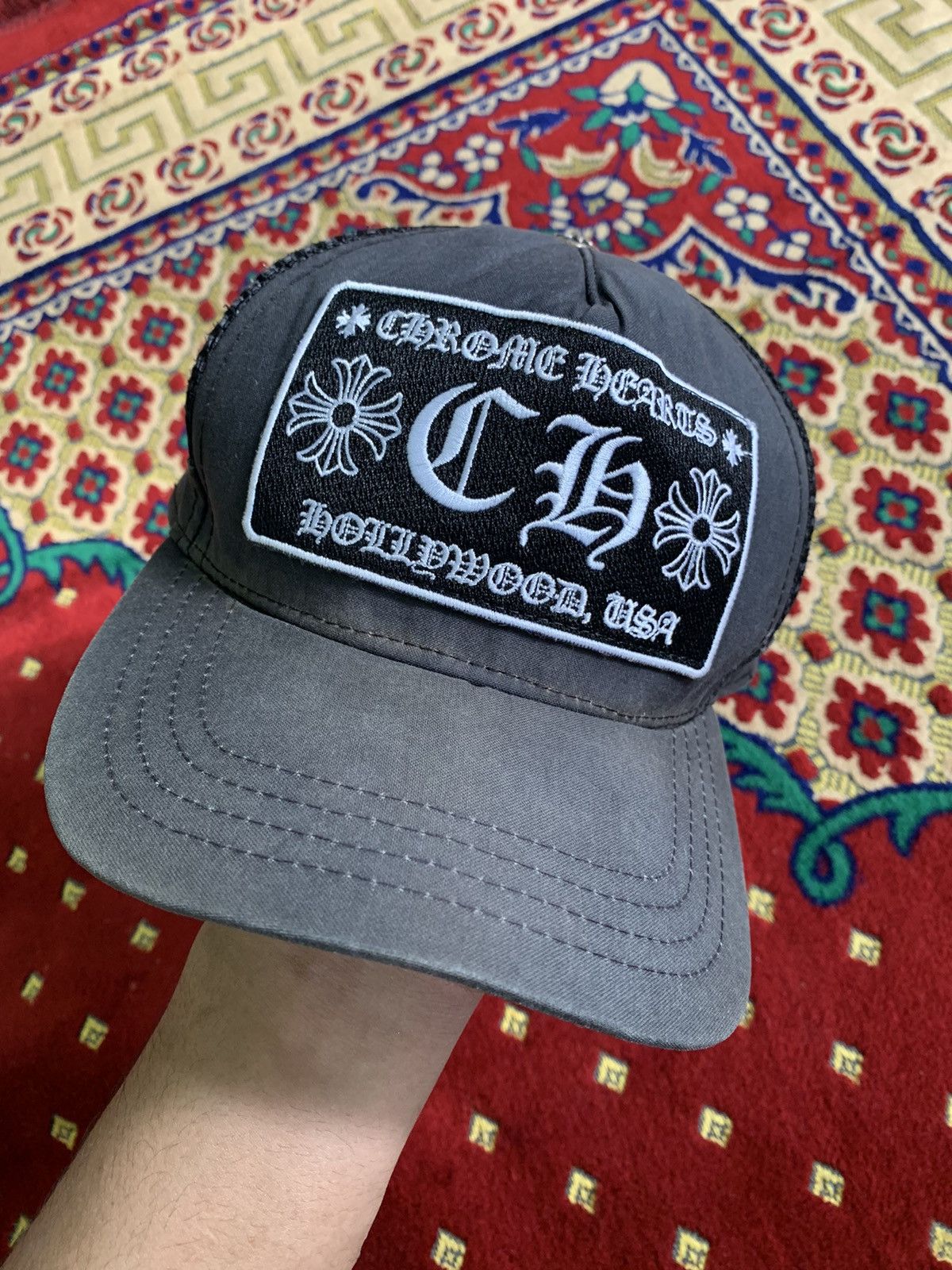 Chrome Hearts Vintage 90s chrome hearts hat | Grailed