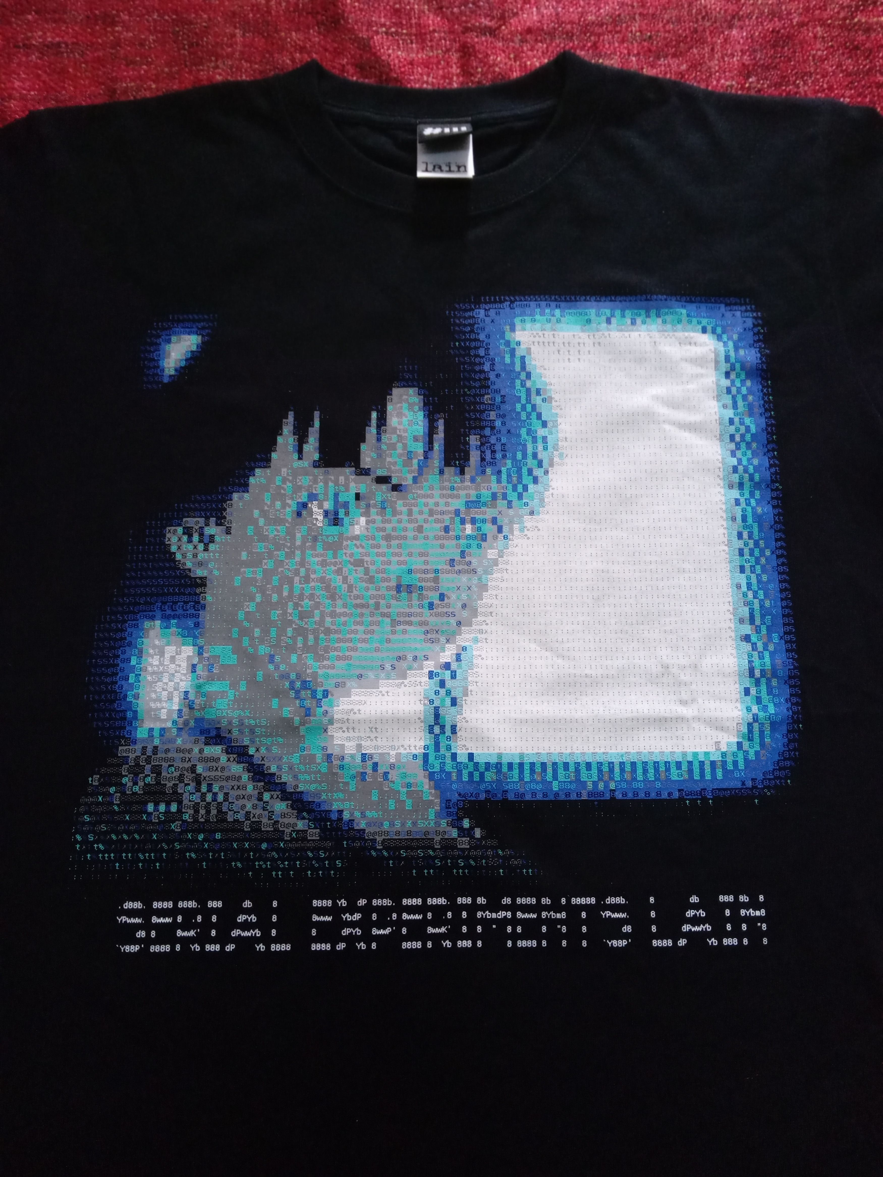 Movie Anime Serial Experiment Lain Tee + poster Akira last drop | Grailed
