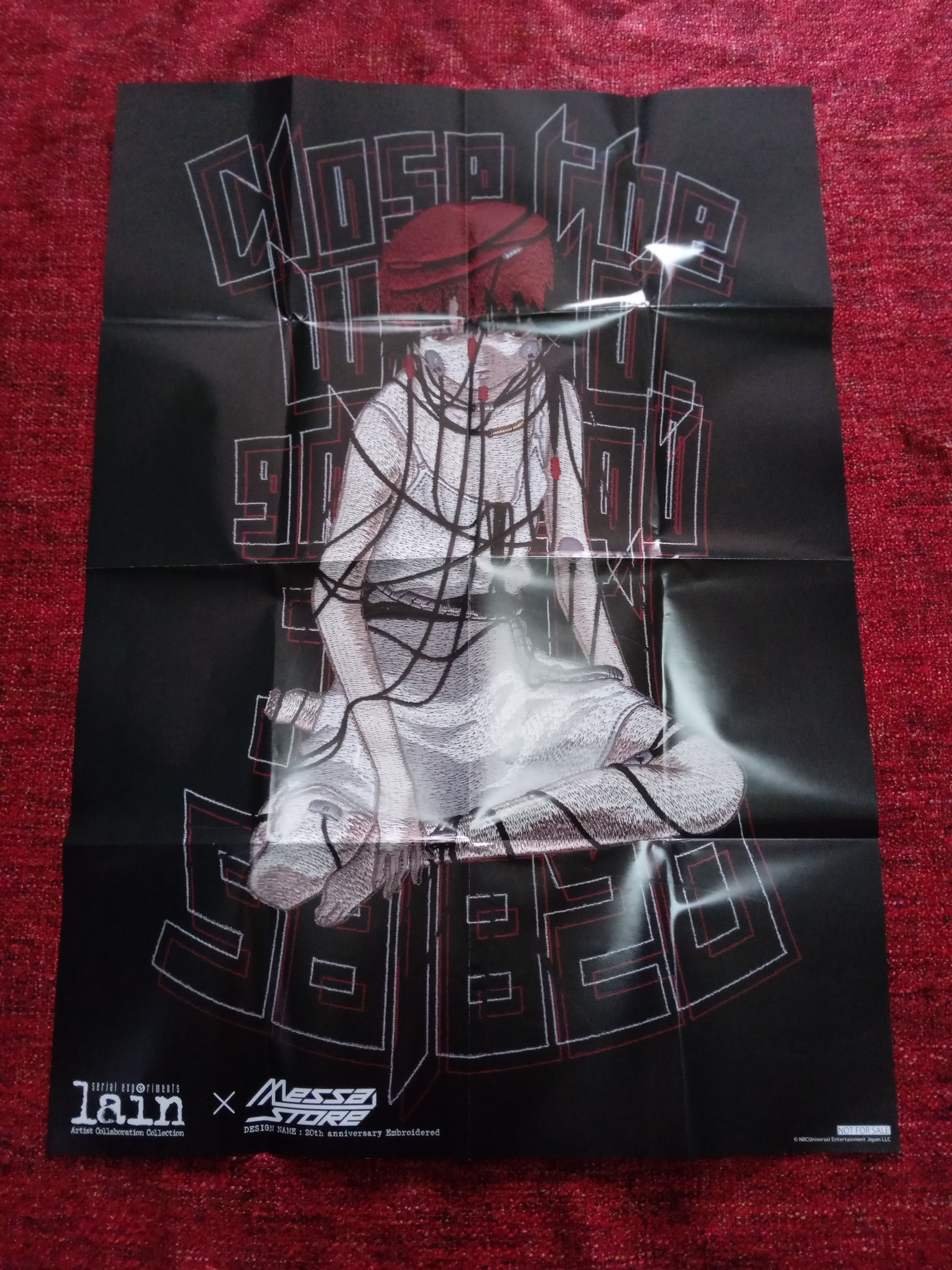 Movie Anime Serial Experiment Lain Tee + poster Akira last drop | Grailed