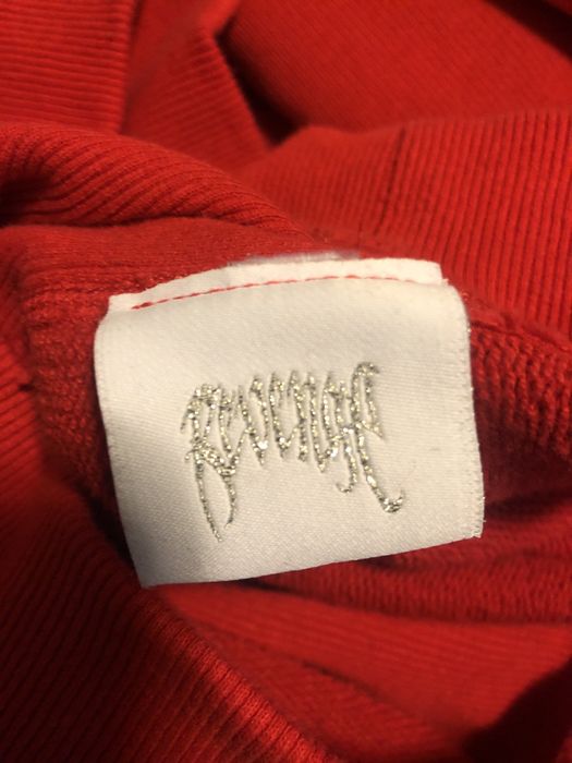 Revenge Revenge Heavyweight Embroidered Logo Hoodie | Grailed
