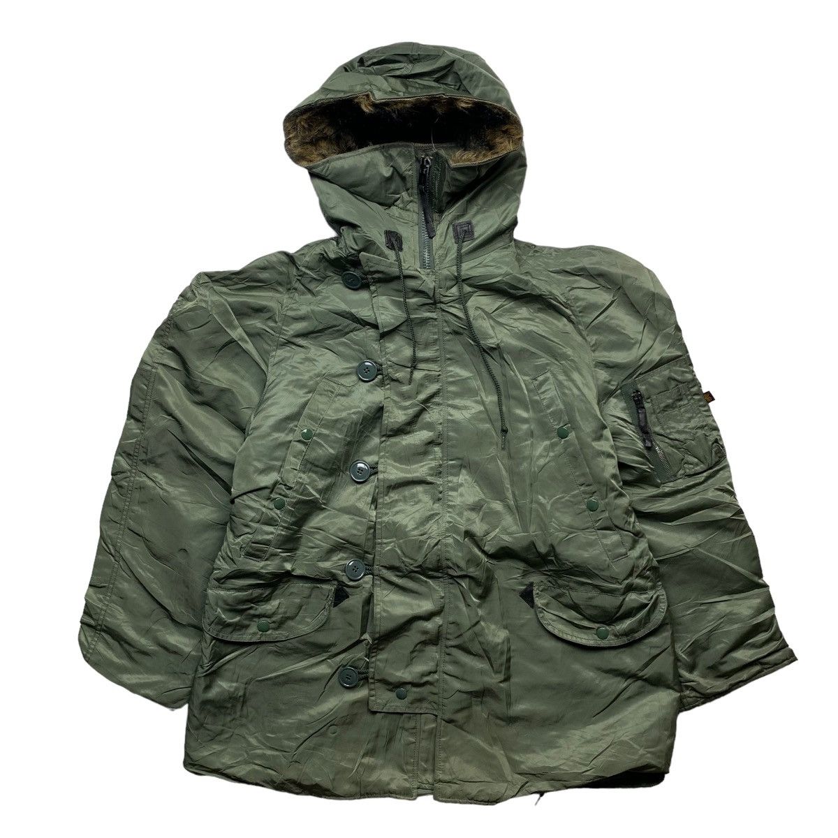 Alpha Industries × Vintage Alpha Industries N3B Winter Parka Jacket ...