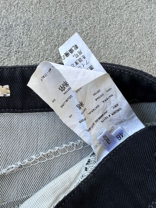 Carol Christian Poell Carol Christian Poell - Dead End Overlock Denim ...