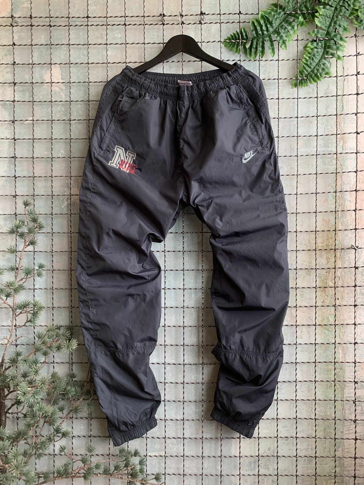 Nike Vintage Nike Gorpcore Nylon Track Pants | Grailed