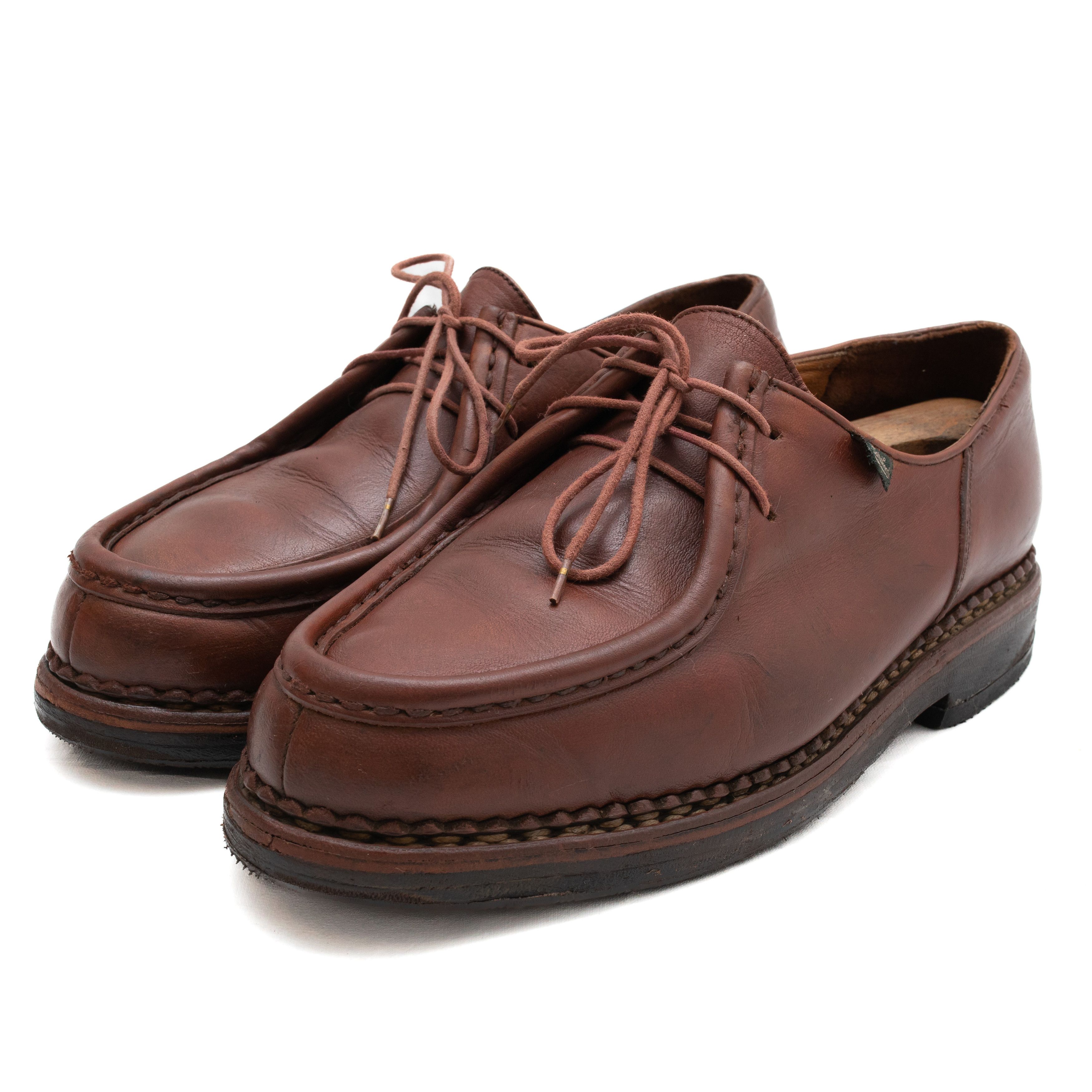 Paraboot PARABOOTS Michael Brown Leather Derby | Grailed