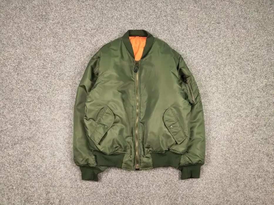Bomber Jacket × Military × Vintage Vintage USAF Air Force Flyers Type Bomber MA-1 Jacket | Grailed