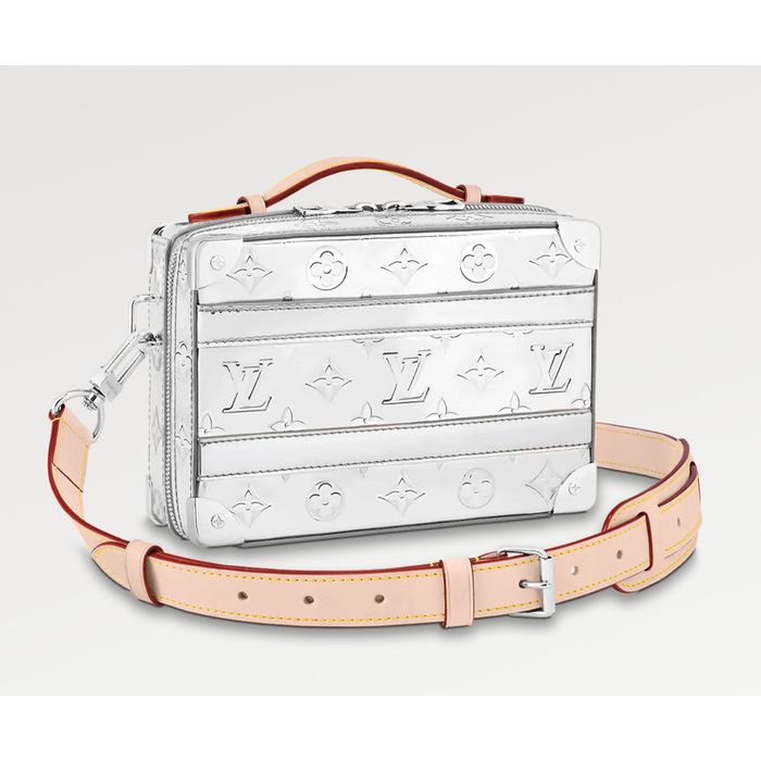 Louis Vuitton Mirror Handle Soft Trunk Virgil Monogram Crossbody Bag ...