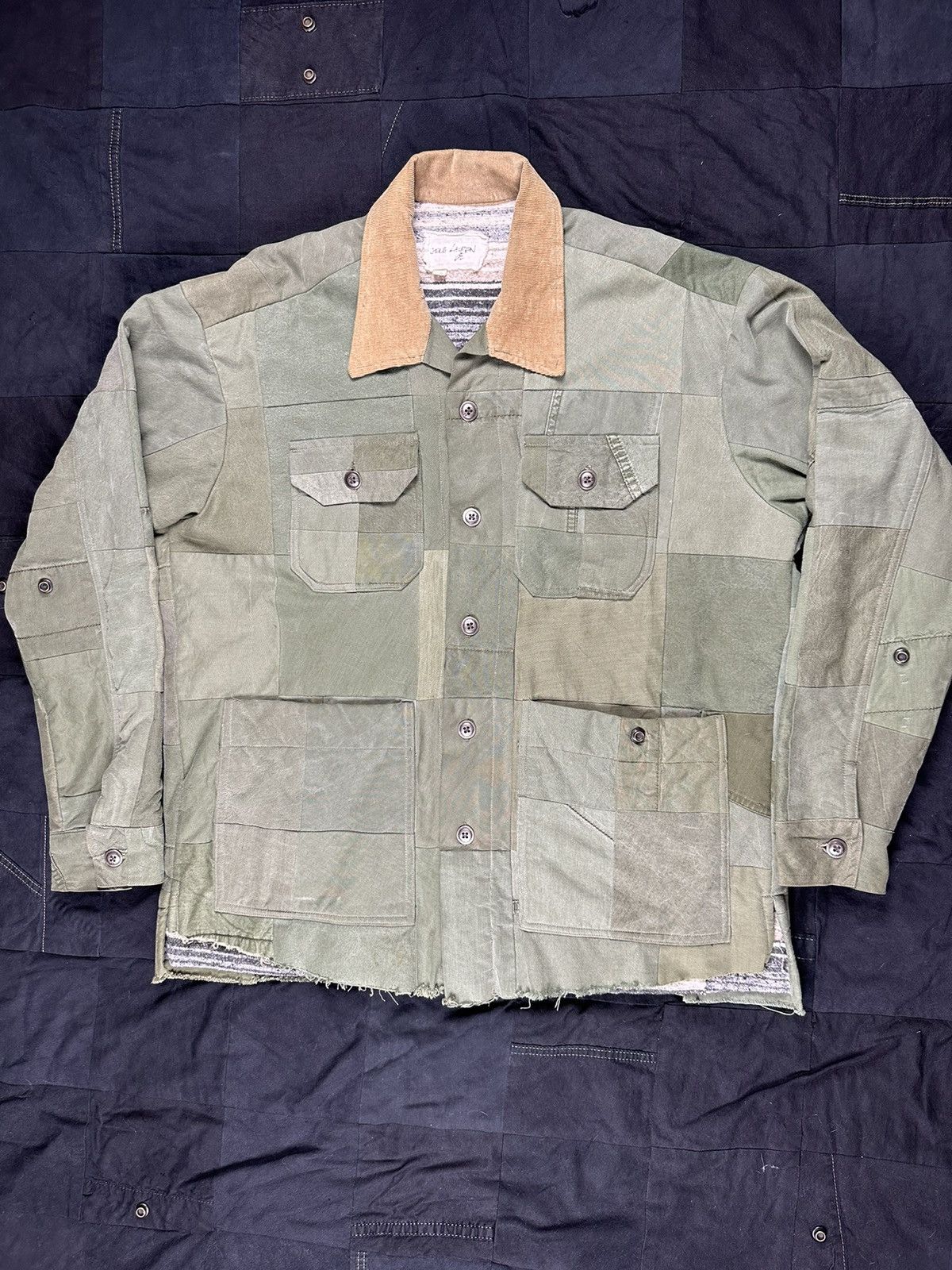 Greg Lauren Tent Scrapwork Boxy Studio | Grailed