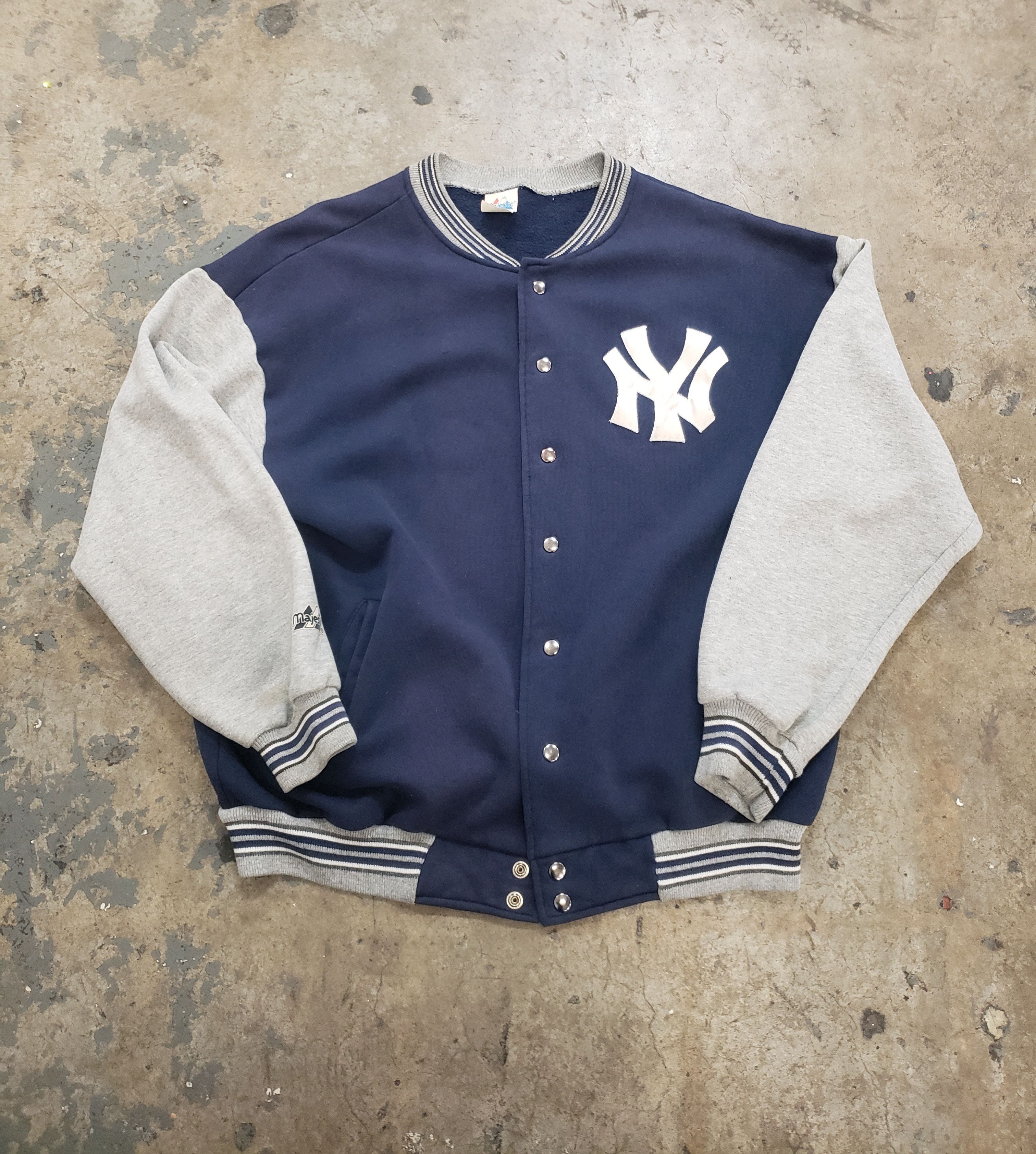 Majestic 🛑FINAL🛑Vintage 90's Majestic Yankees Bomber Jacket | Grailed