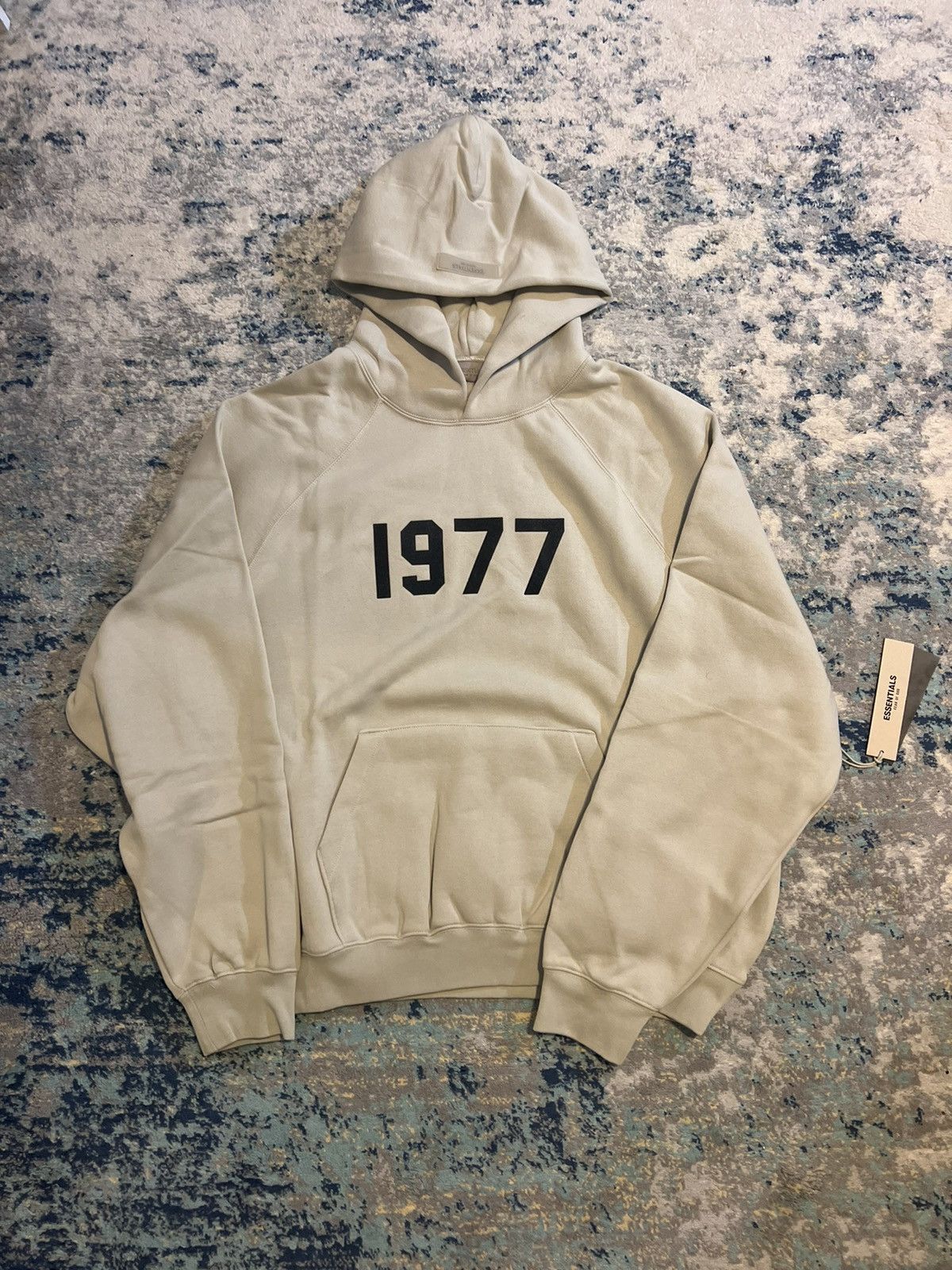 Fear of God Fear of God Essentials 1977 Wheat Hoodie | Grailed