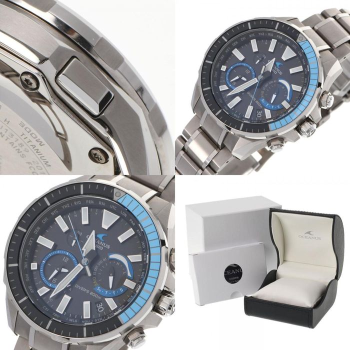 Casio Casio Oceanus Casharo Tough Solar Bluetooth OCW-P2000-1AJF Men's ...