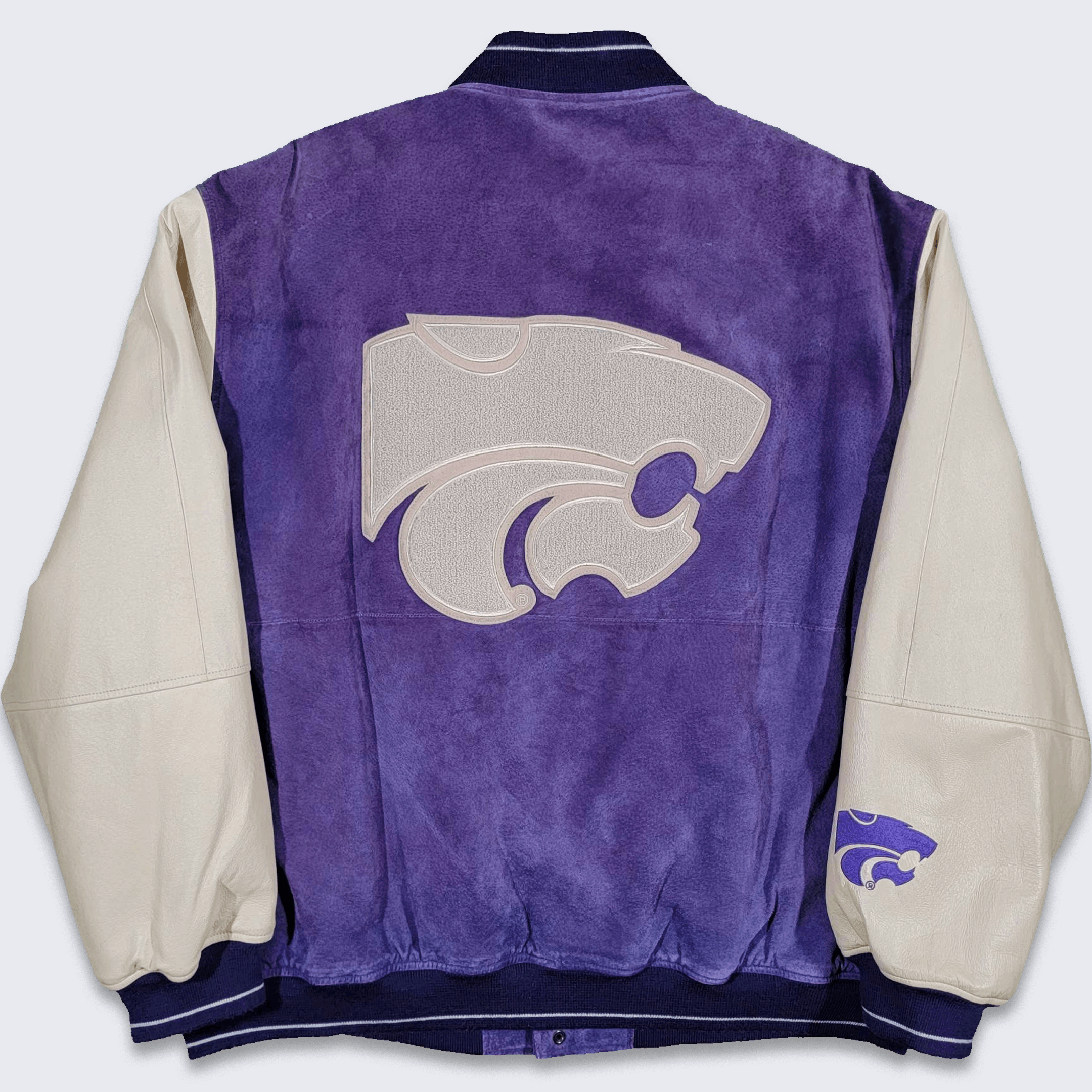 Vintage Kansas State Wildcats Vintage 90s Carl Banks Varsity Jacket ...