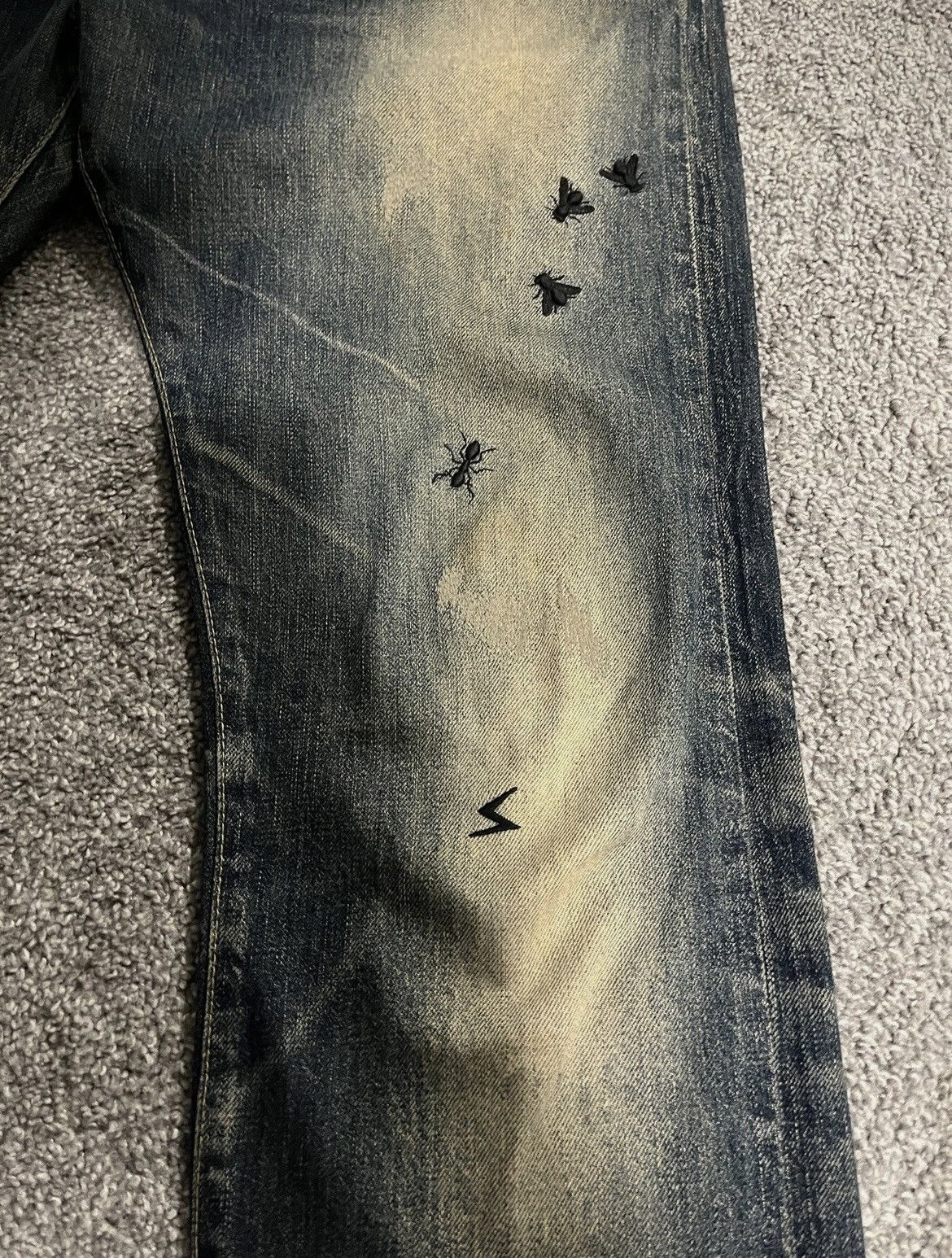 Undercover Rare size 4 Undercover bug denim | Grailed