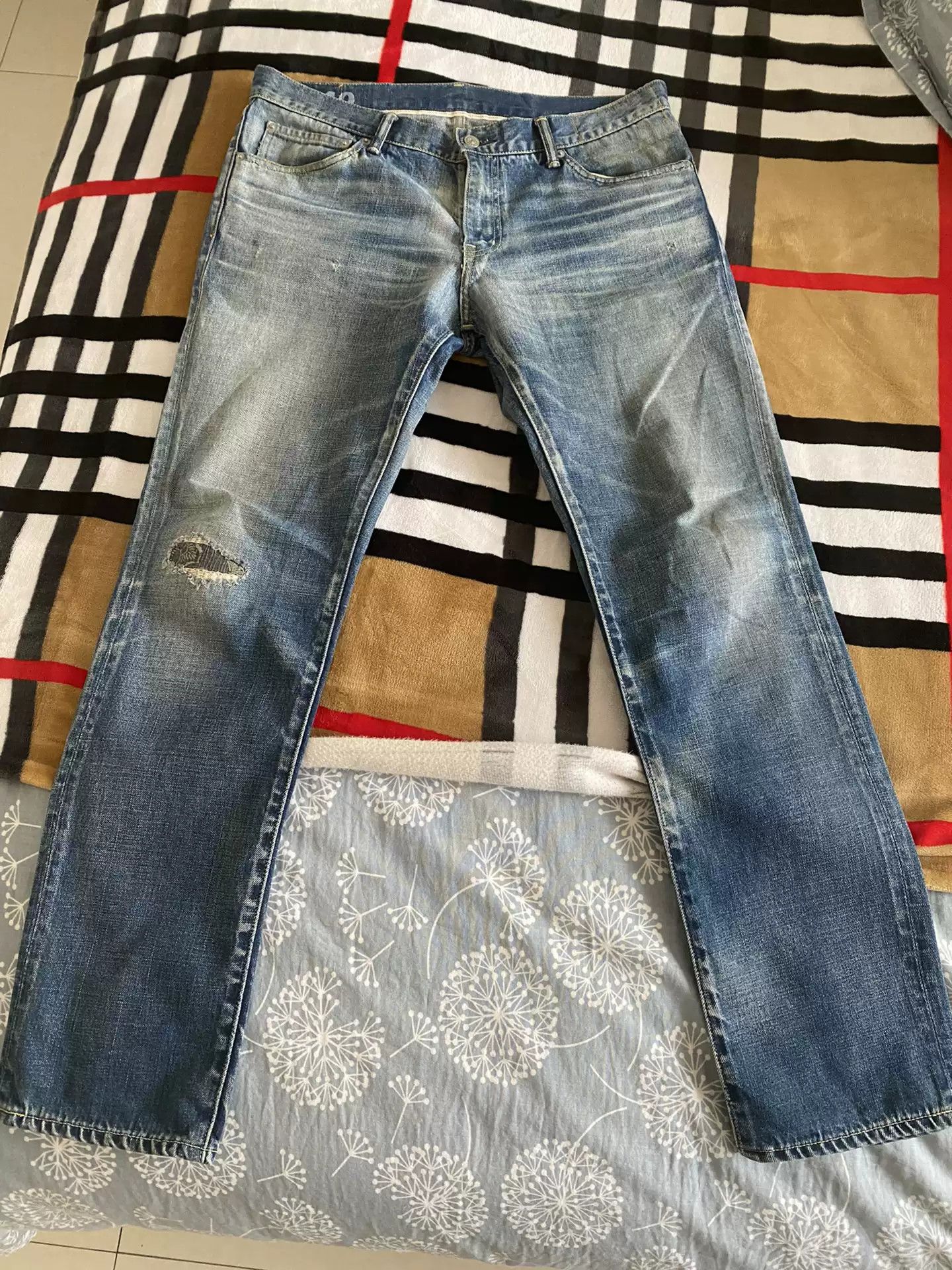 Visvim visvim 04d10 damaged jeans | Grailed
