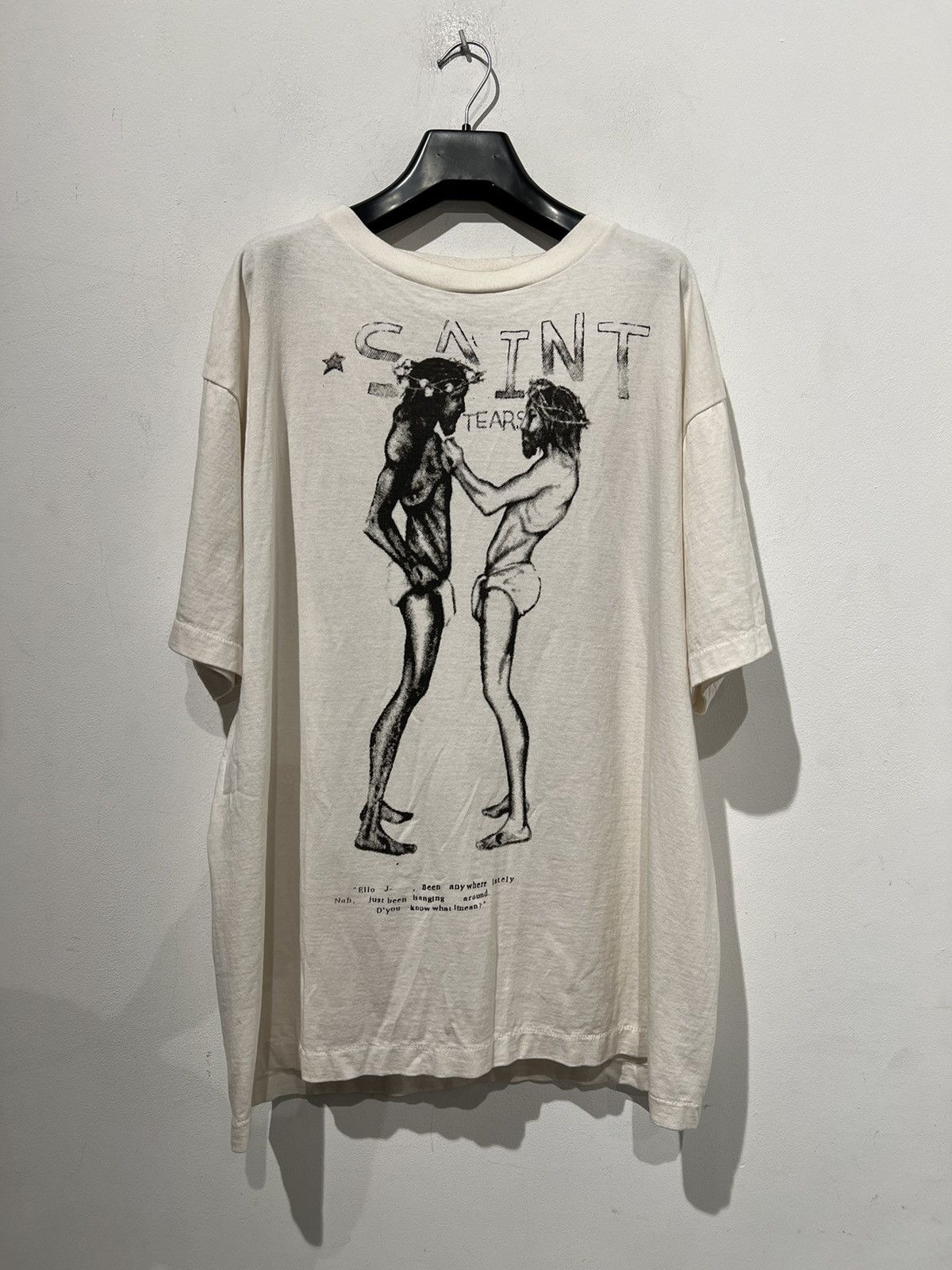 DENIM TEARS × Saint Michael Saint Tears T-shirt | Grailed
