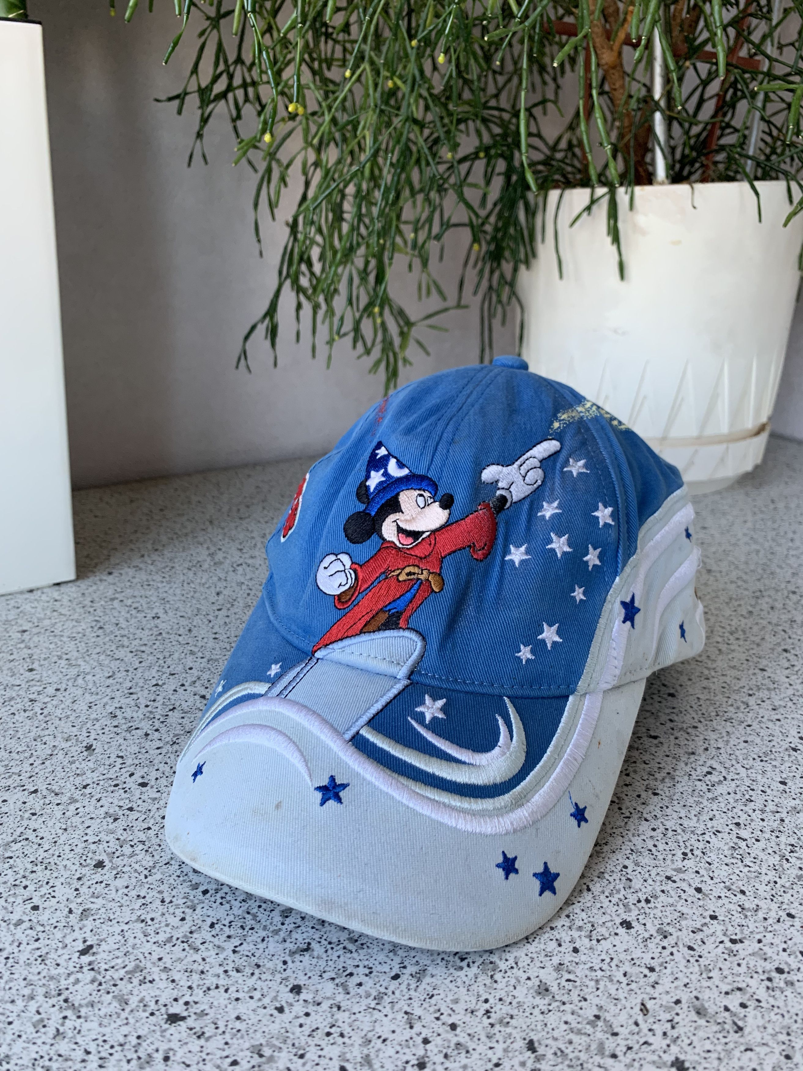 Disney × Vintage × Warner Bros Vintage 90s Disney Wizard Mickey Cap All ...