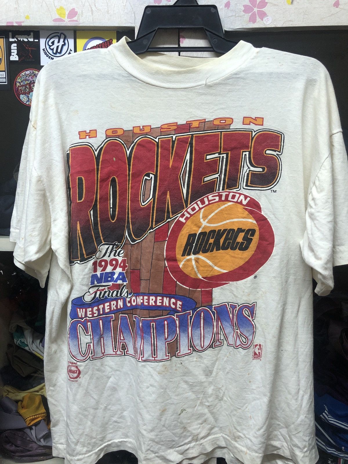 NBA × Vintage Vintage Houston Rockets Finals | Grailed