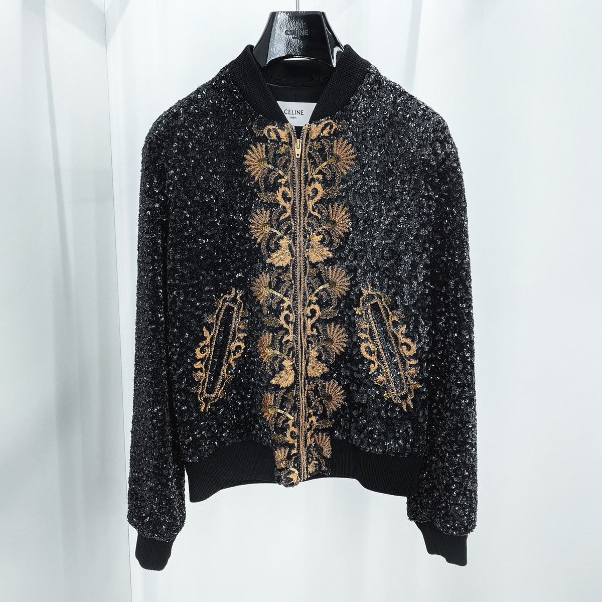 Celine Celine Sequin Embellished Jacket in Medium | Grailed