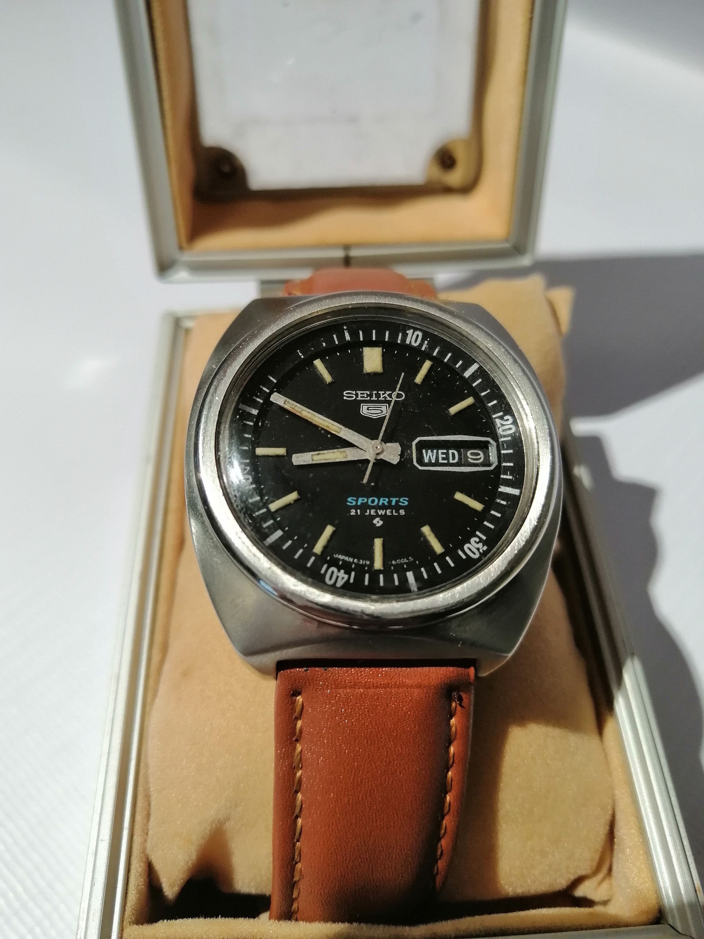 Japanese Brand × Seiko 70`s Seiko 5 Sport 21 jewel Automatic Movement ...