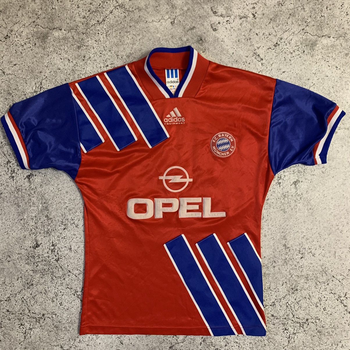 Adidas Adidas equipment vintage Bayern Munich 1992 soccer jersey | Grailed