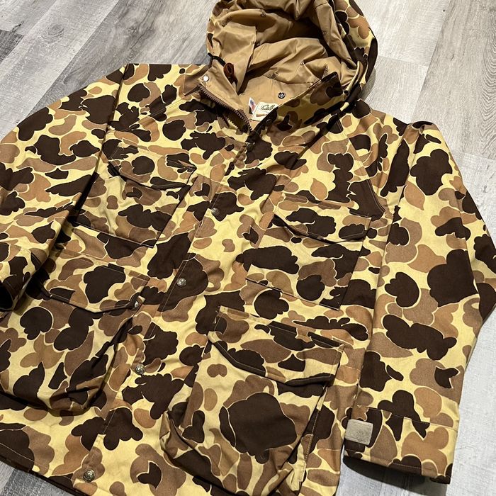 Vintage VTG Cabela’s USA GoreTex Frogskin Camo Hunting Parka Jacket | Grailed