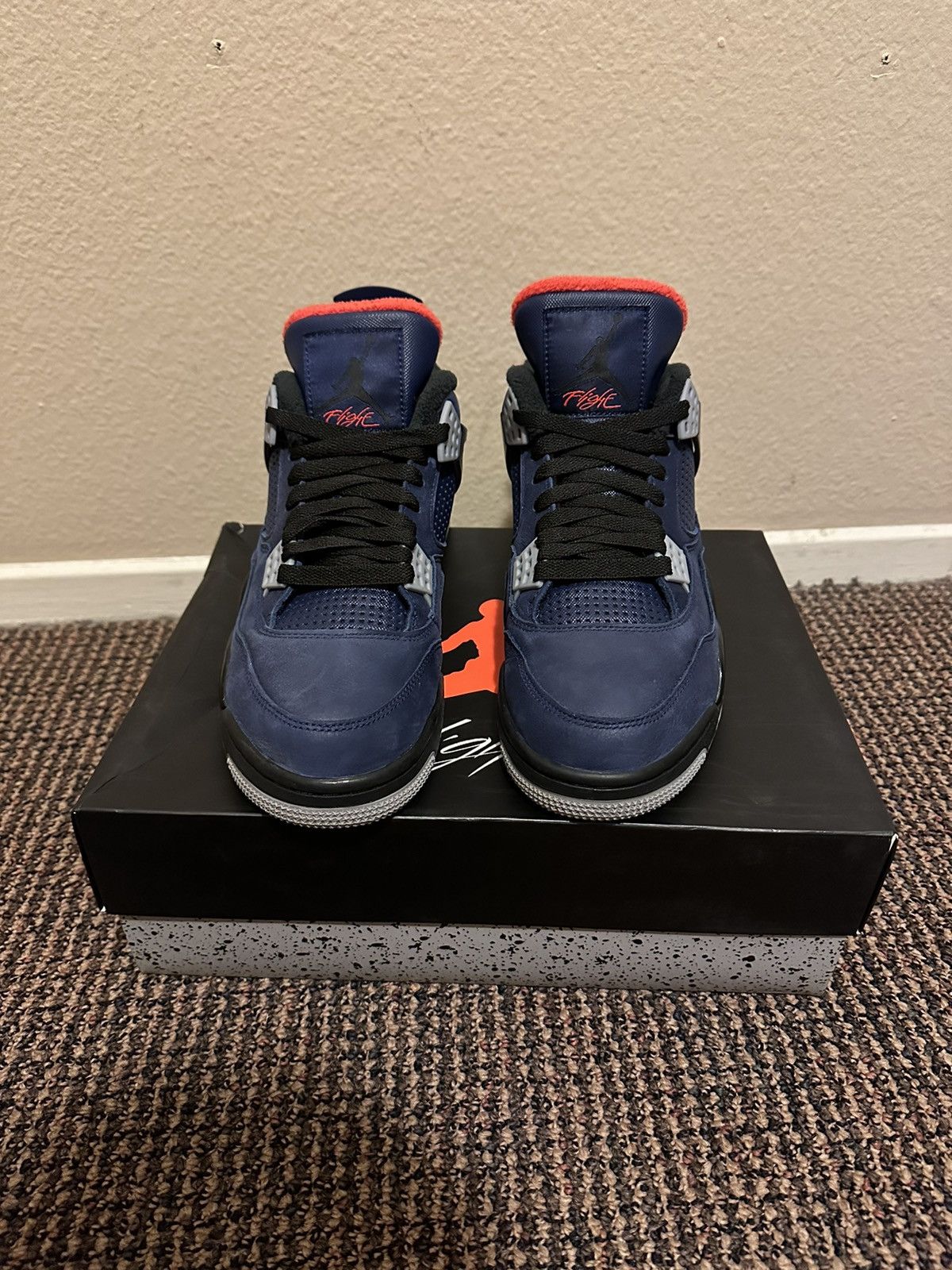 Nike Air Jordan 4 Retro Winterized Loyal Blue | Grailed