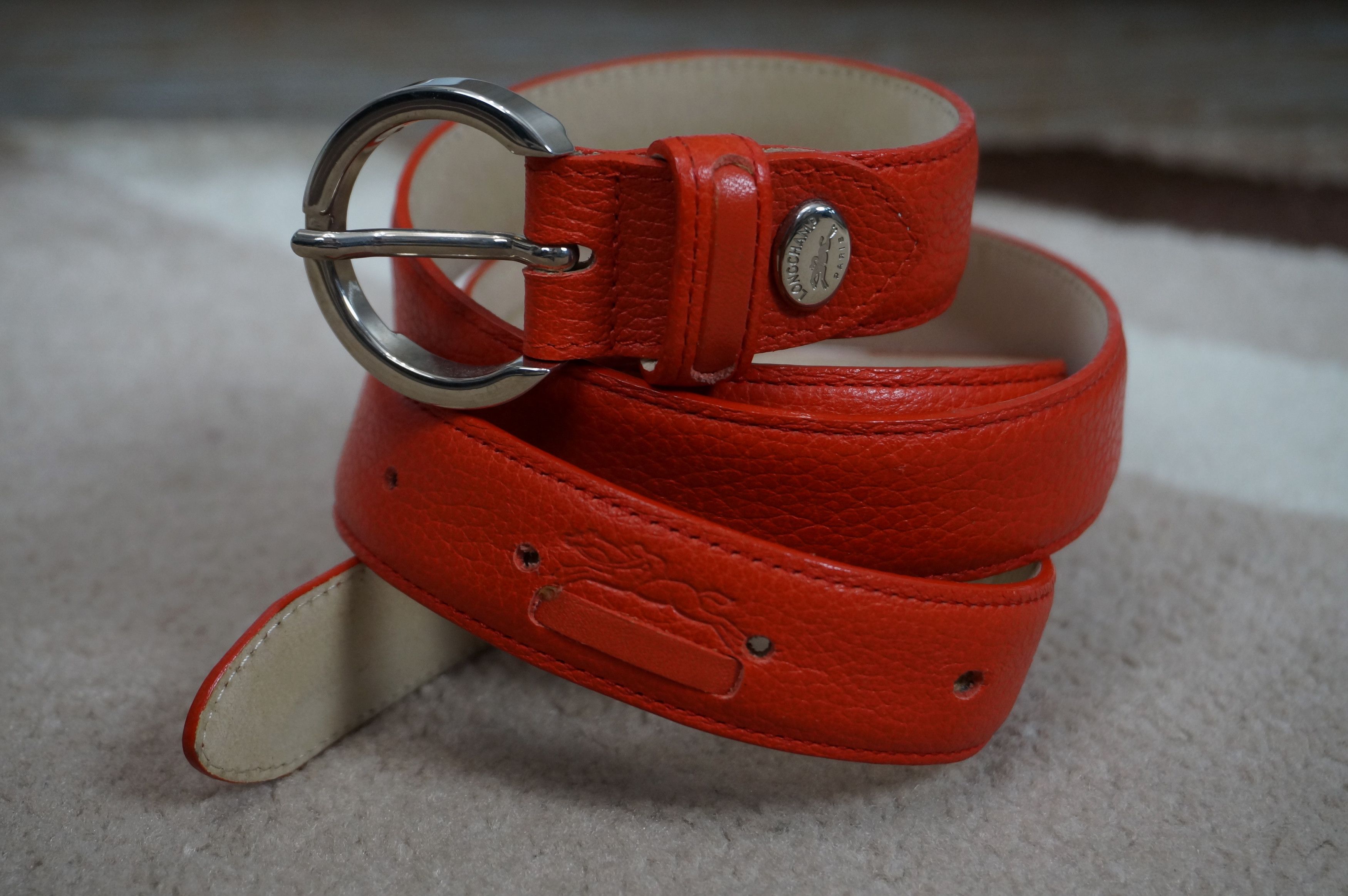 Longchamp Longchamp leather belt. Made in France. | Grailed