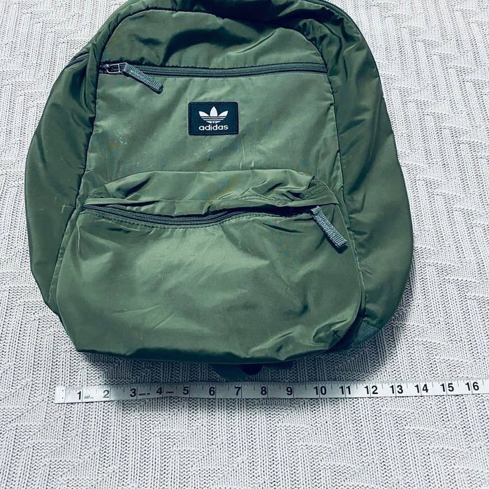 Adidas Adidas army green backpack | Grailed