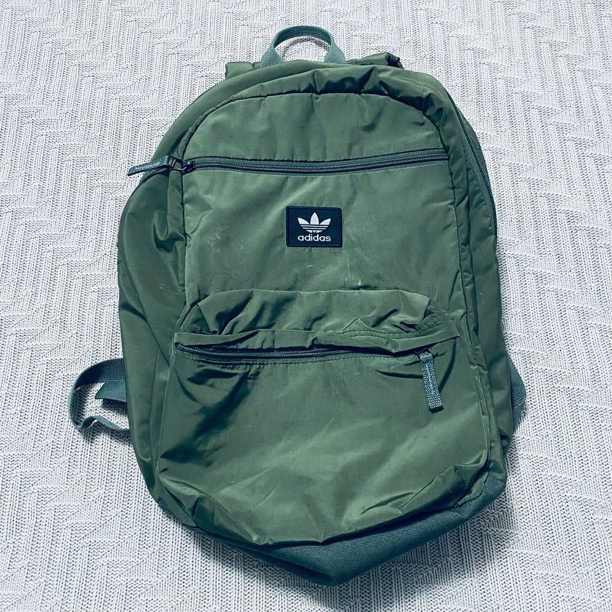 Adidas Adidas army green backpack | Grailed