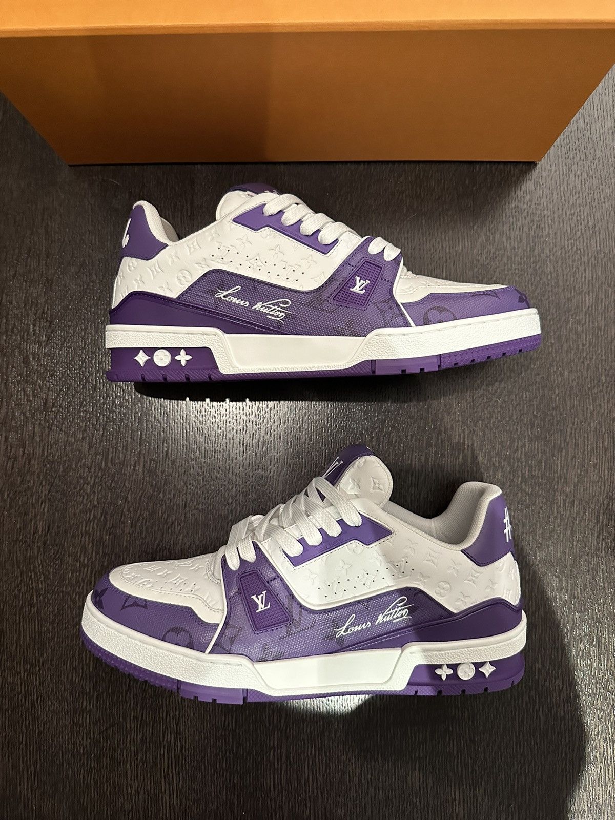 Louis Vuitton Louis Vuitton Purple Sneaker | Grailed