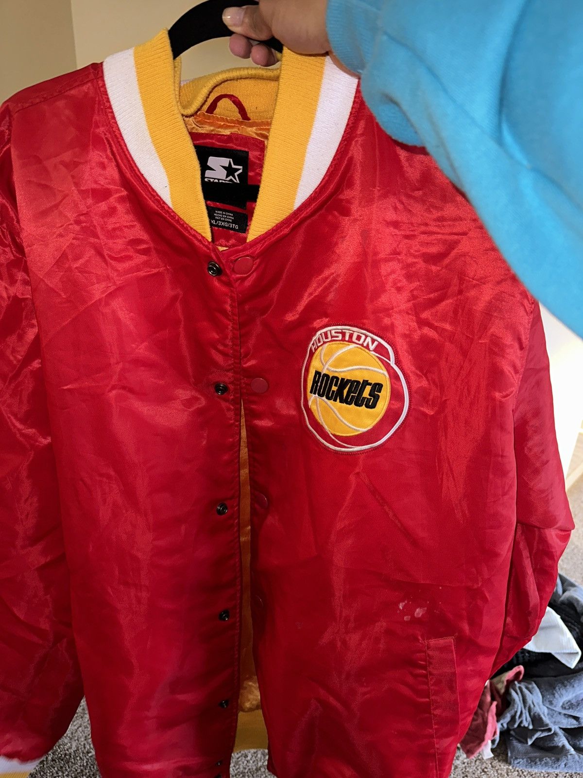 Starter Vintage Houston Rockets varsity starter jacket | Grailed