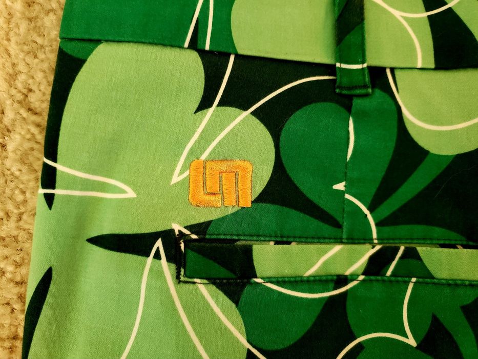 Designer Loudmouth men's shorts 38 green shamrock clover golf | Grailed