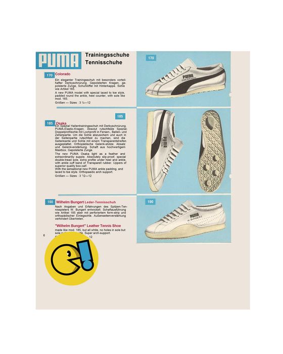 Vintage 1966 60s vintage Puma Colorado kicks sneakers OG W Germany ...