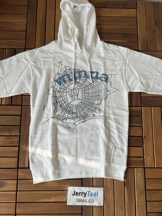 Spider Worldwide Spider Worldwide Wunna Hoodie White - Sp5der / Gunna ...