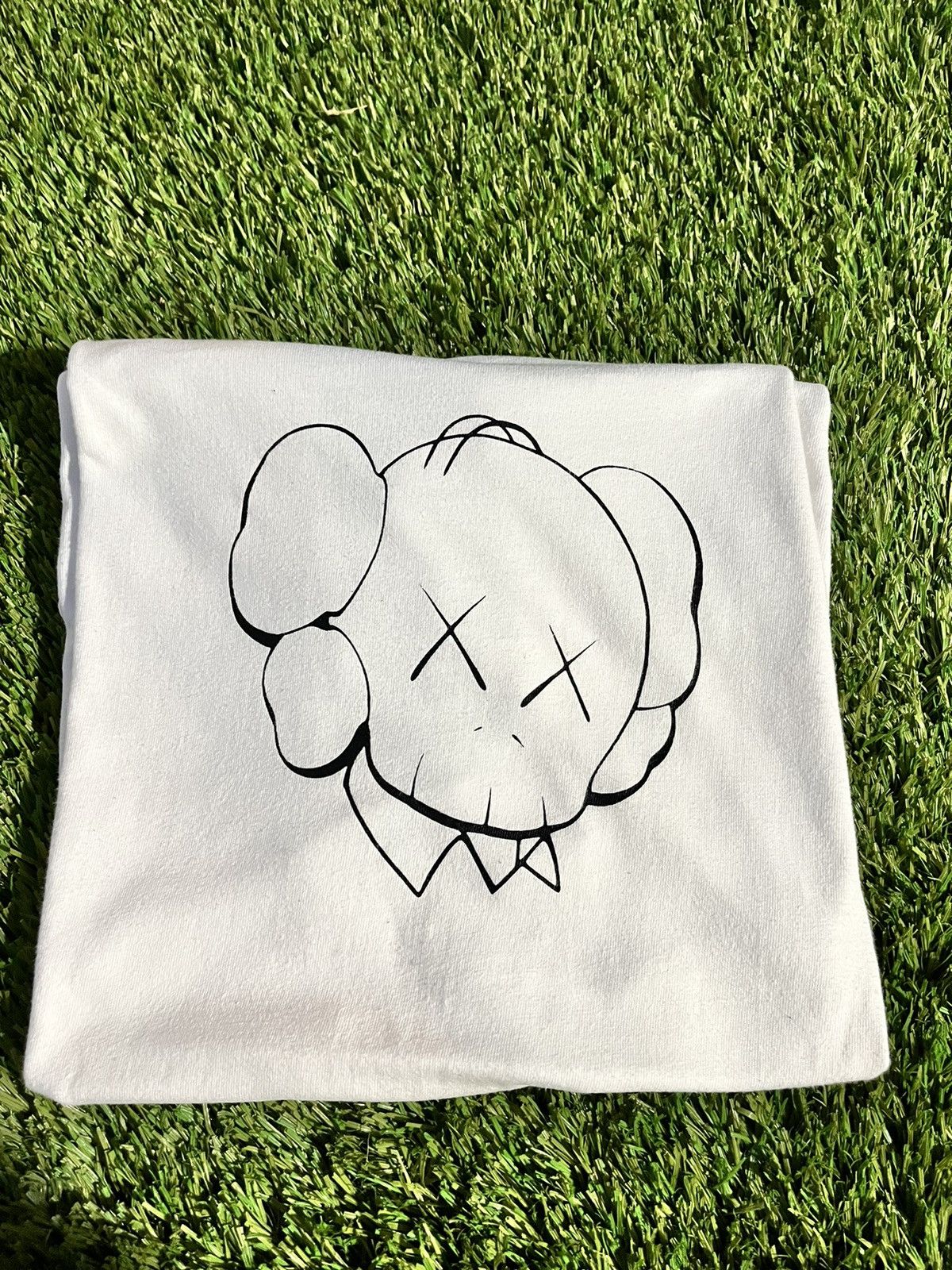 Original Fake 1999 Kaws x Mad Hectic Simpsons Tee | Grailed