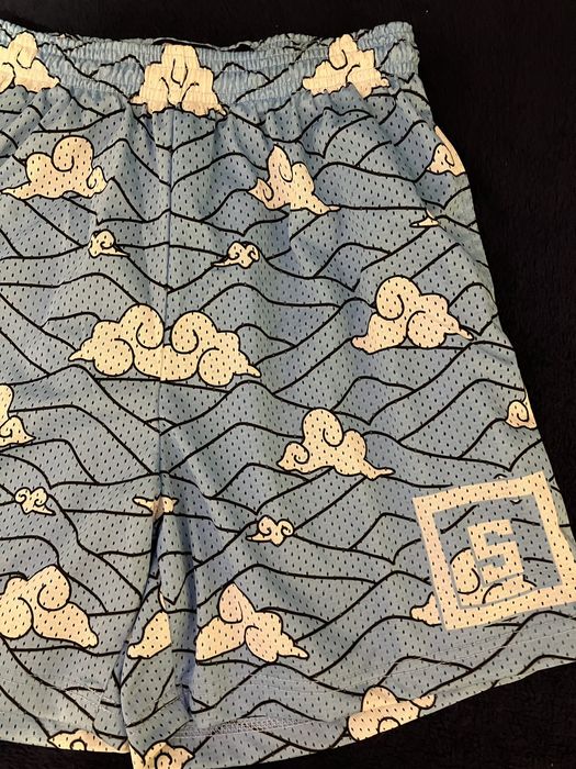 Vintage Anime Demon Slayer Cloud Mesh Shorts | Grailed