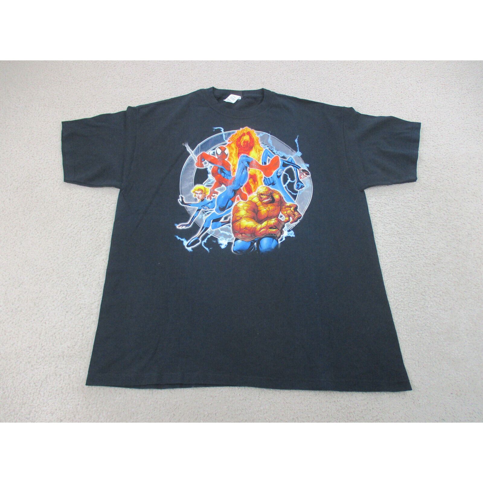 Vintage VINTAGE Fantastic Four Shirt Adult Extra Large Mad Engine ...