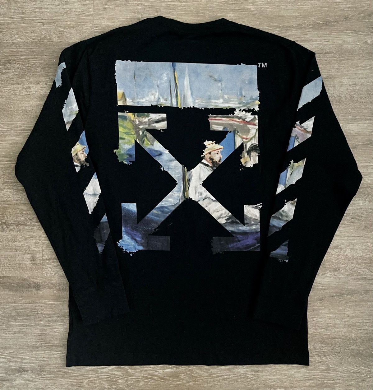 Off-White Off White Monet Oil Painting Arrows Men’s T-Shirt | Grailed