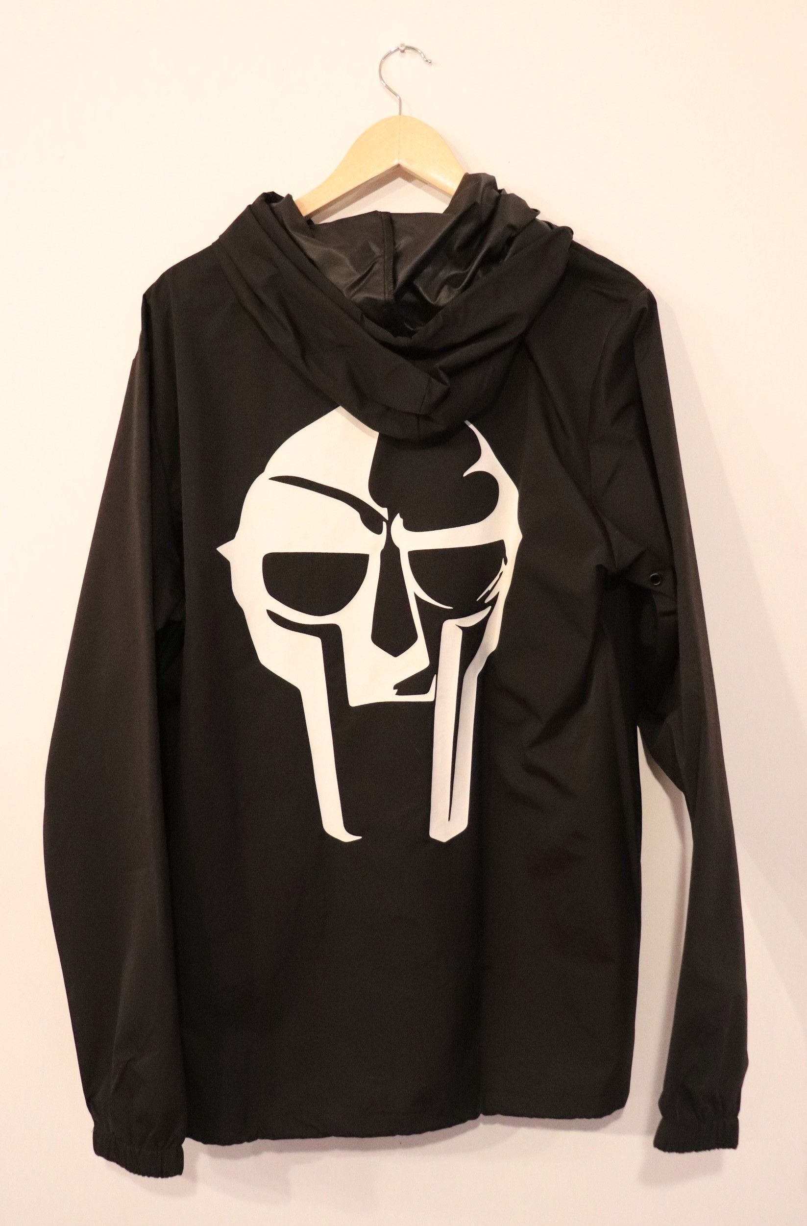 The Hundreds NWT Large The Hundreds x MF Doom Coaches Jacket Black ...