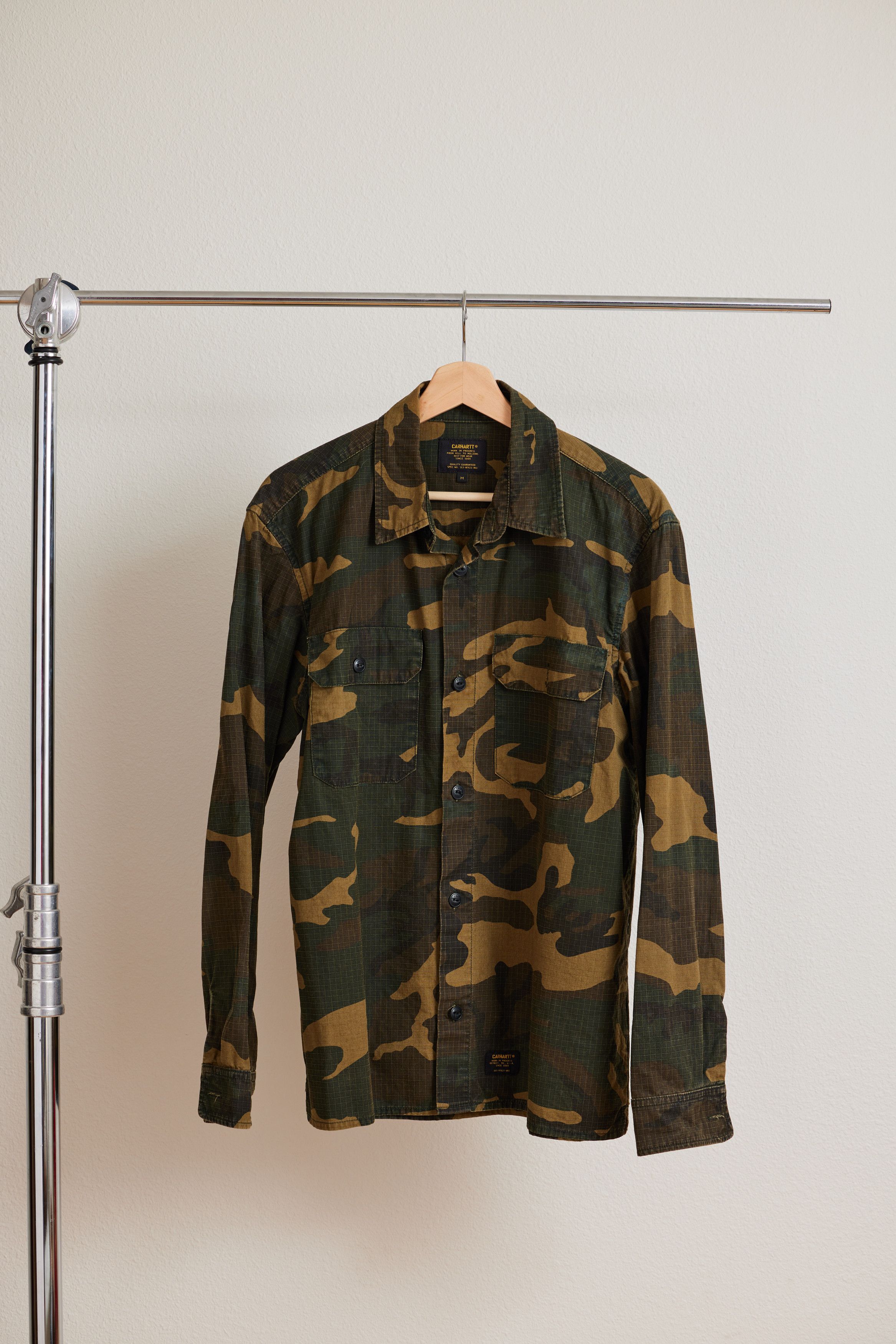 Carhartt Wip Camouflage Ripstop Shirt Jacket | Grailed
