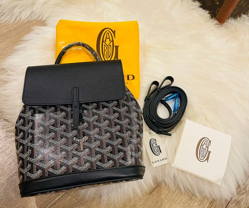 Goyard New Goyard Mini Alpine Backpack Logo Classic Black DS | Grailed