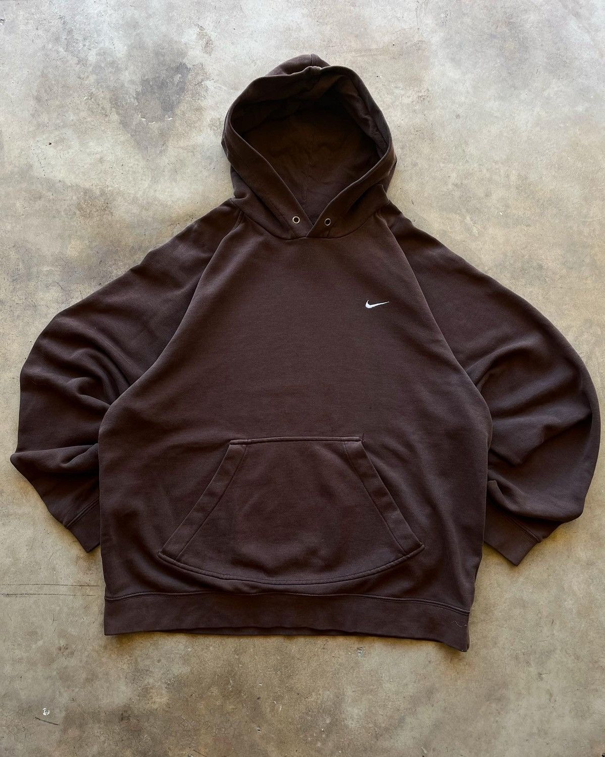 Nike × Streetwear × Vintage Vintage Essentials Chocolate Brown Nike ...