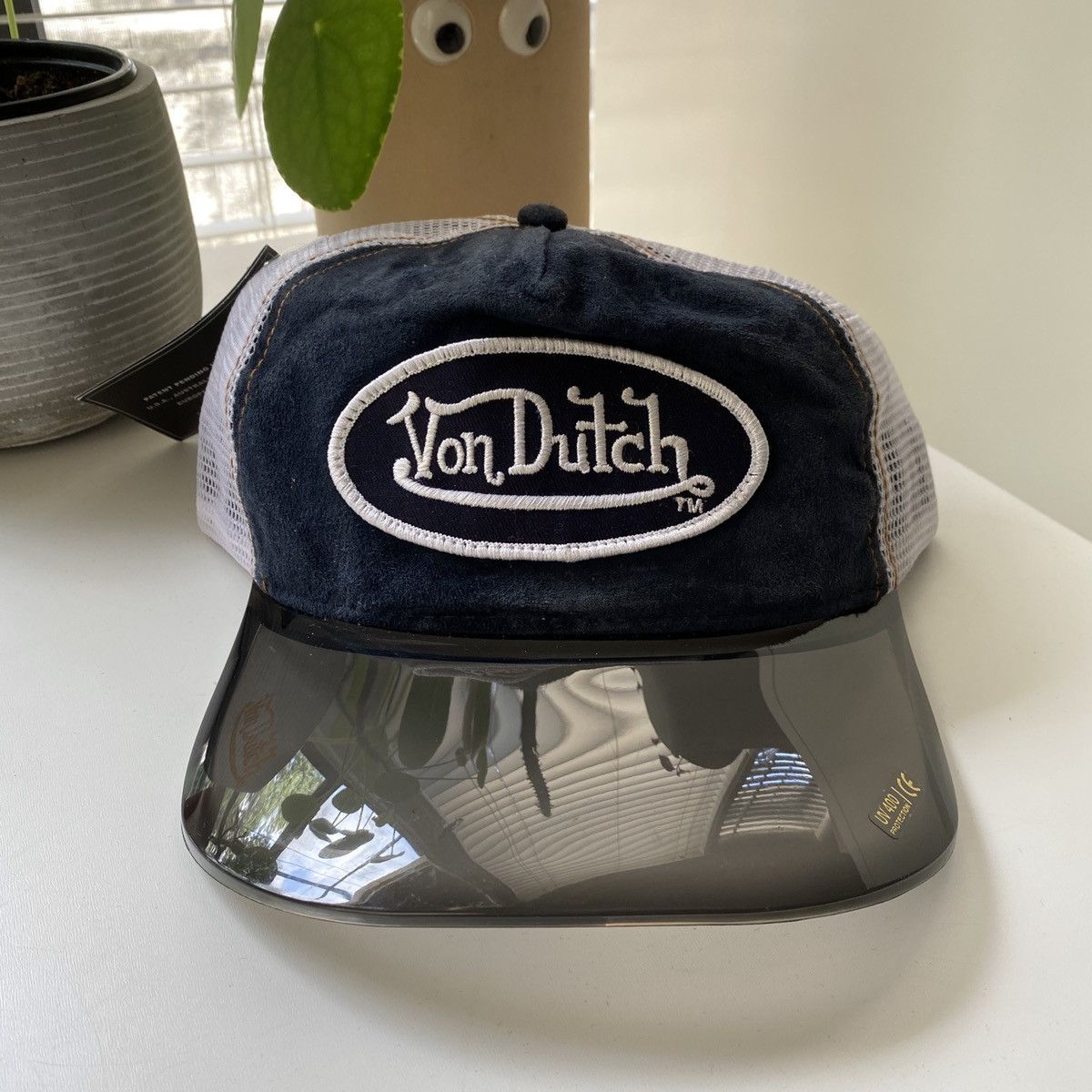Trucker Hat × Vintage × Von Dutch Vintage Y2K Von Dutch Patch Trucker ...