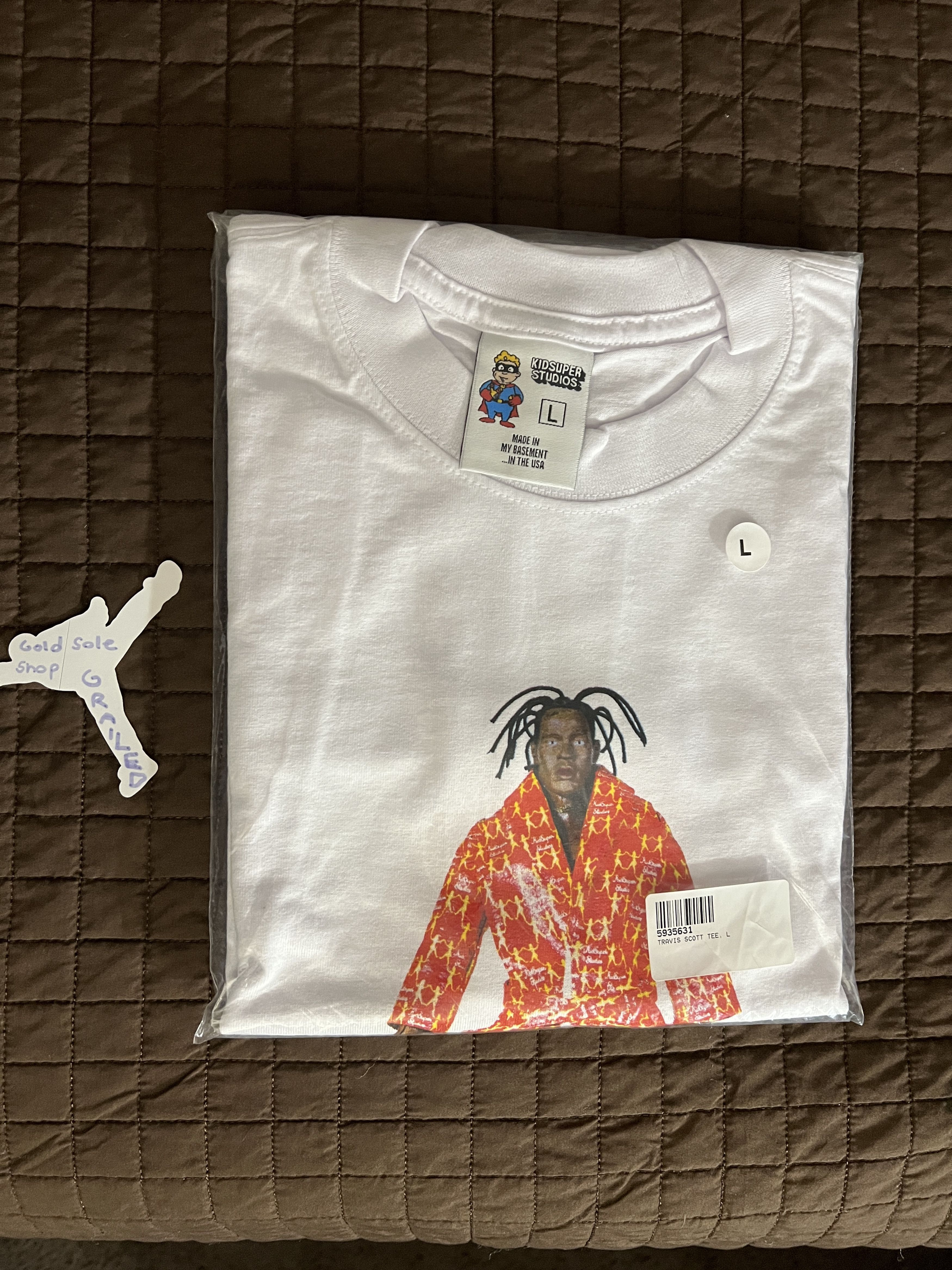 Kidsuper Studios Travis Scott Doll Tee | Grailed