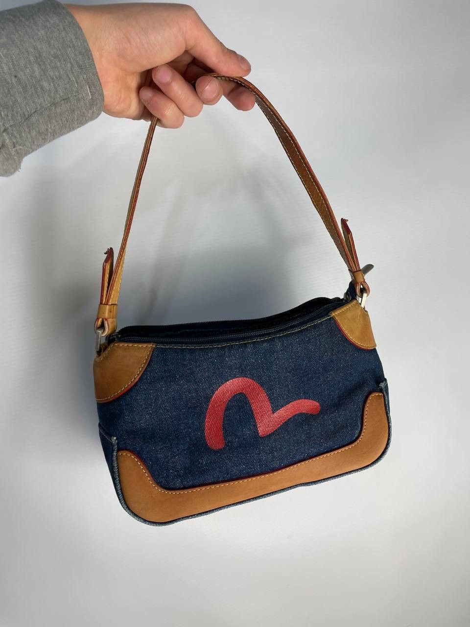 Evisu × Japanese Brand × Vintage Vintage Evisu Denim Hand Bag | Grailed