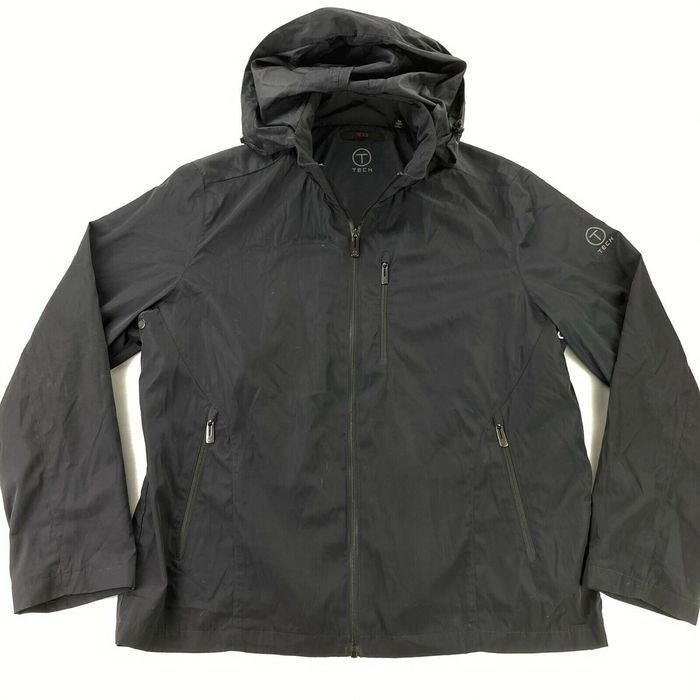 Tumi TUMI T-Tech Men’s Micro Tech Performance Hooded Jacket Black • XL ...