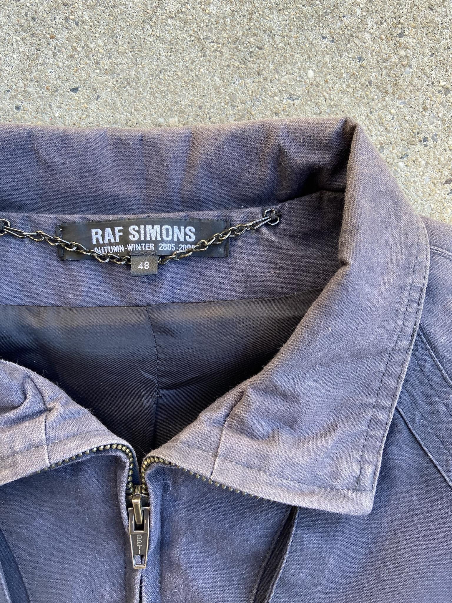 Raf Simons Raf Simons AW05-06 Figure Eight Pocket Jacket | Grailed