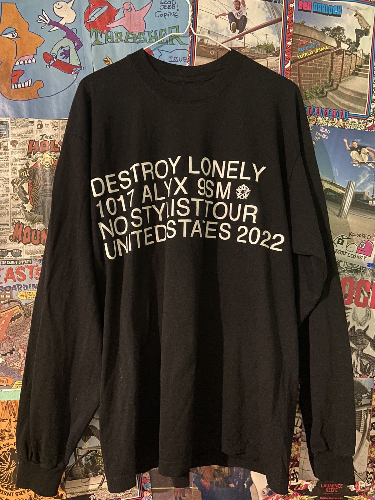 1017 ALYX 9SM × Alyx × Band Tees Destroy Lonely 1017 ALYX 9SM Long ...